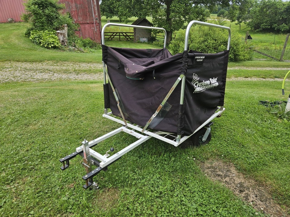 Cyclone Rake Trailer and Leaf Bag | eBay