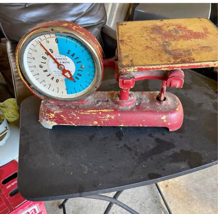 VINTAGE DETECTO Posto-gram Parcel Post Scale 20 Pound | eBay