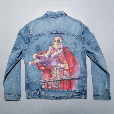 NEW LEVIS Big E Jacket Biggie Smalls Notorious Big Type 3 Jacket Denim ...