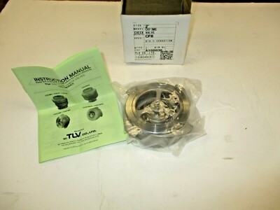 TLV CKF3MG Flangeless Check Valve 2''(NEW IN BOX) | eBay