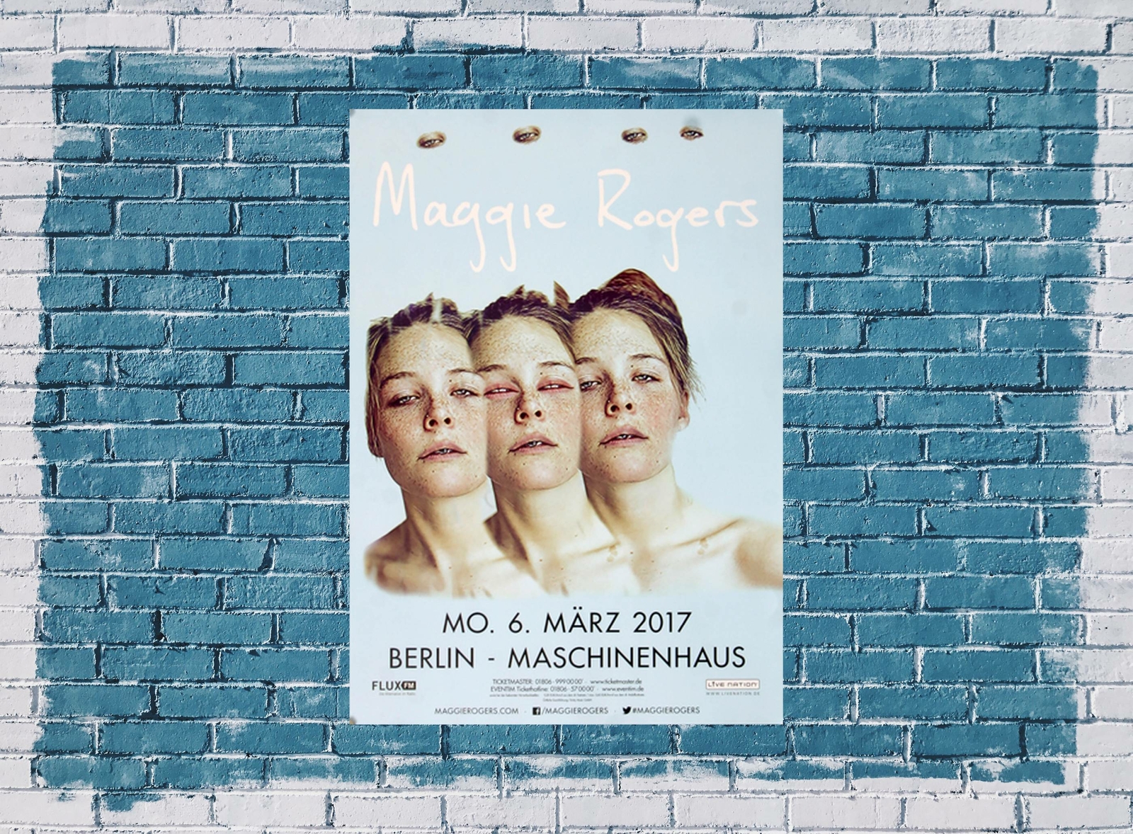 Maggie Rogers - the Light Is Fading, Berlin 2017 Concert Poster | eBay