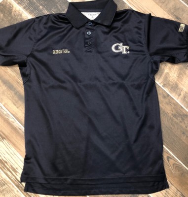 Georgia Tech Yellow Jacket's Chiliwear Polo Shirt Men's Navy Vented ...