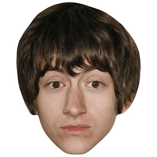 Alex Turner (Young) Celebrity Mask, Flat Card Face | eBay