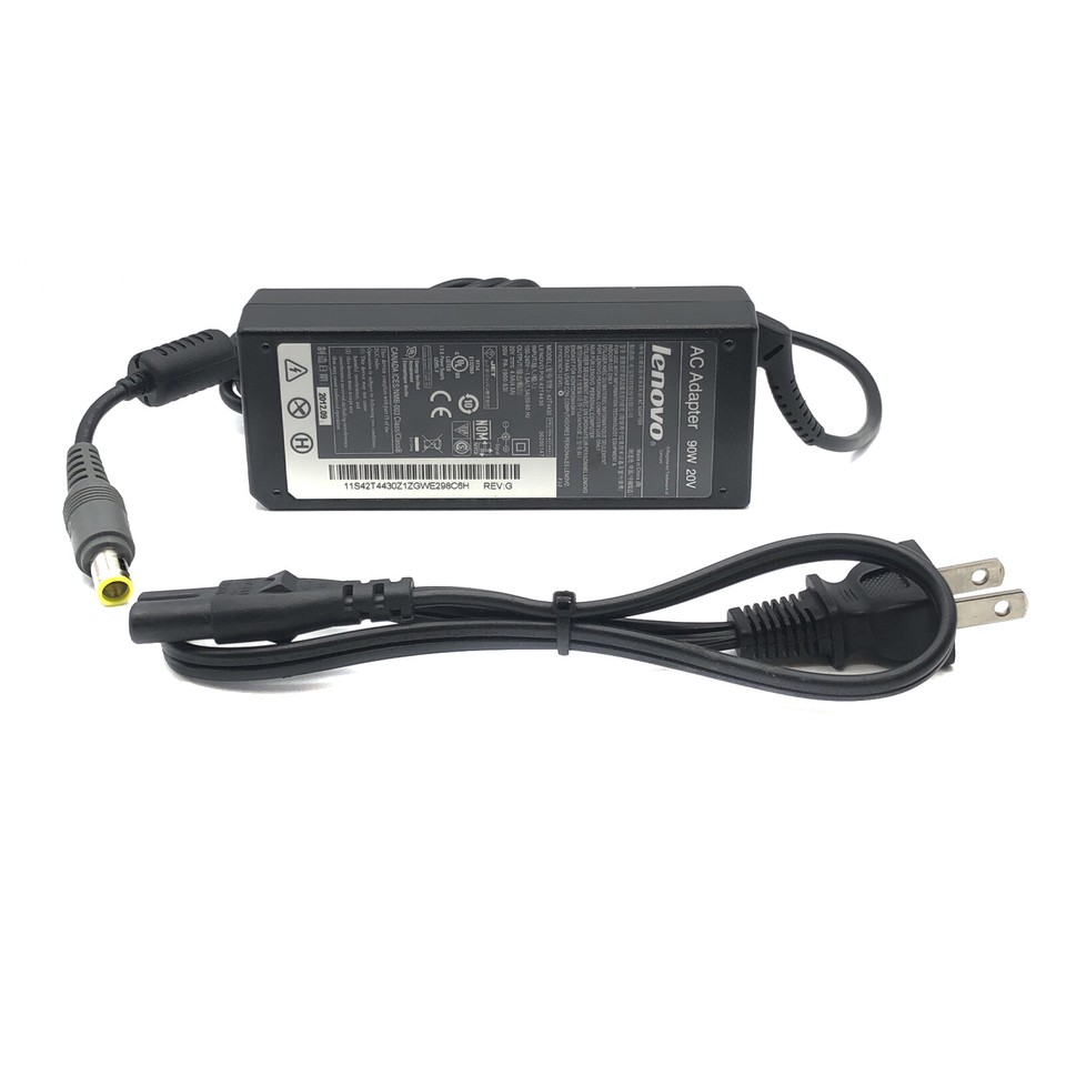 Original Lenovo 90W AC Adapter for ThinkPad Docking Station Type 2504 w ...