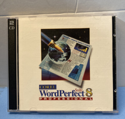 Corel WordPerfect Suite Professional 8.0 Installation CD Only | eBay
