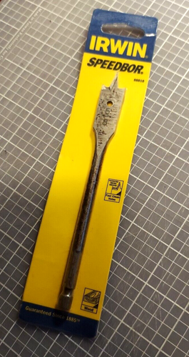 IRWIN Speedbor Blue-Groove Spade Bit 5/8" x 6" #88810 NEW 24721200488| eBay