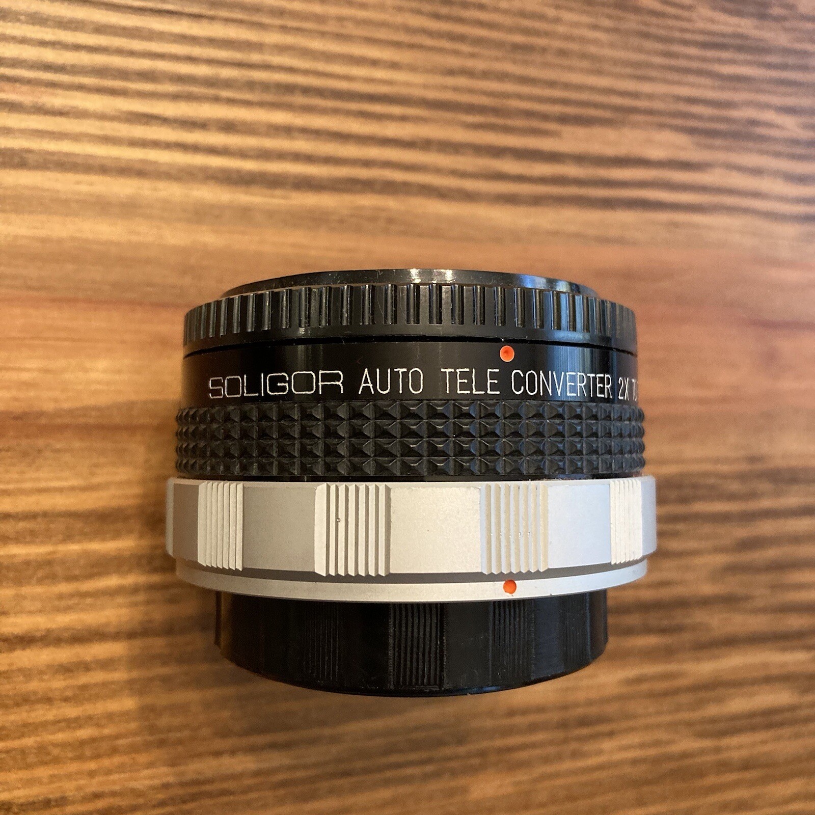 Soligor Auto Tele Converter 2X To Fit Canon FD Lens w/ Case EUC Free ...