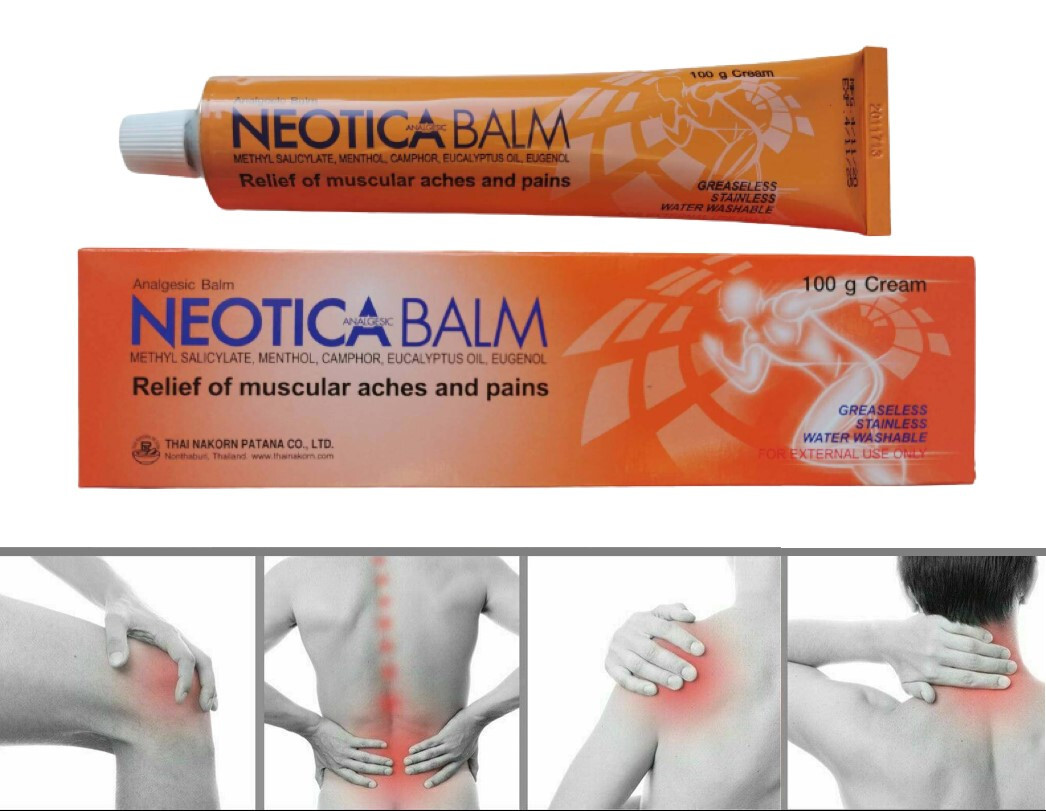 Neotica Balm 100g. Sport Relaxing Massage Cream,Sport & Muay Thai Balm ...
