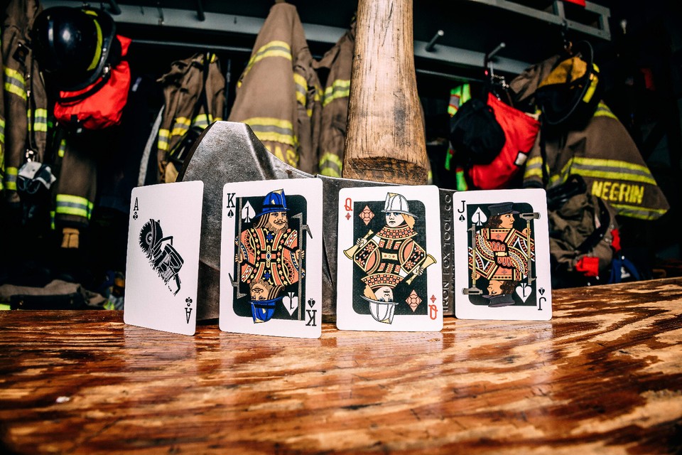 Bicycle Firefighters Playing Cards - 1st Due Edition - Brand New Sealed ...