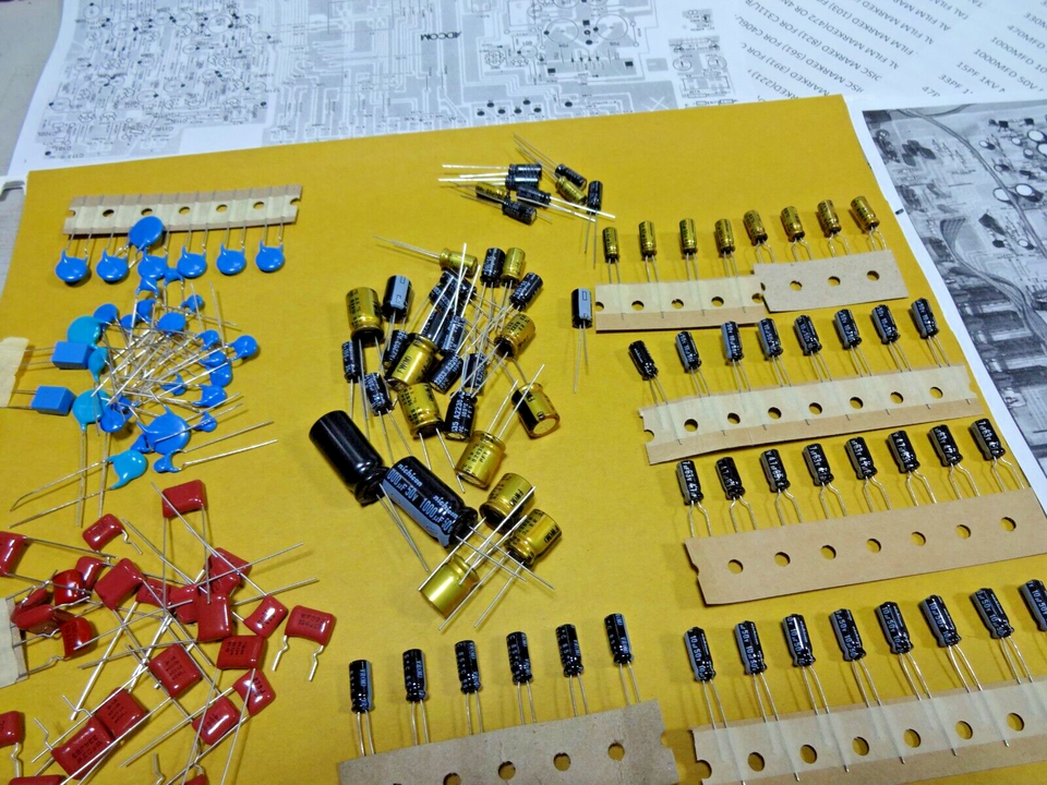 ADCOM GFP-1A PREAMP FULL CAPACITOR UPGRADE KIT AS REQUESTED! | eBay