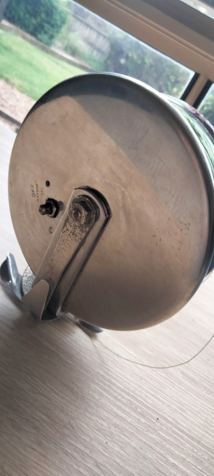 Vintage Alvey 500 Blackfish Reel Rosewood Bakelite Handles C1950s Aust ...