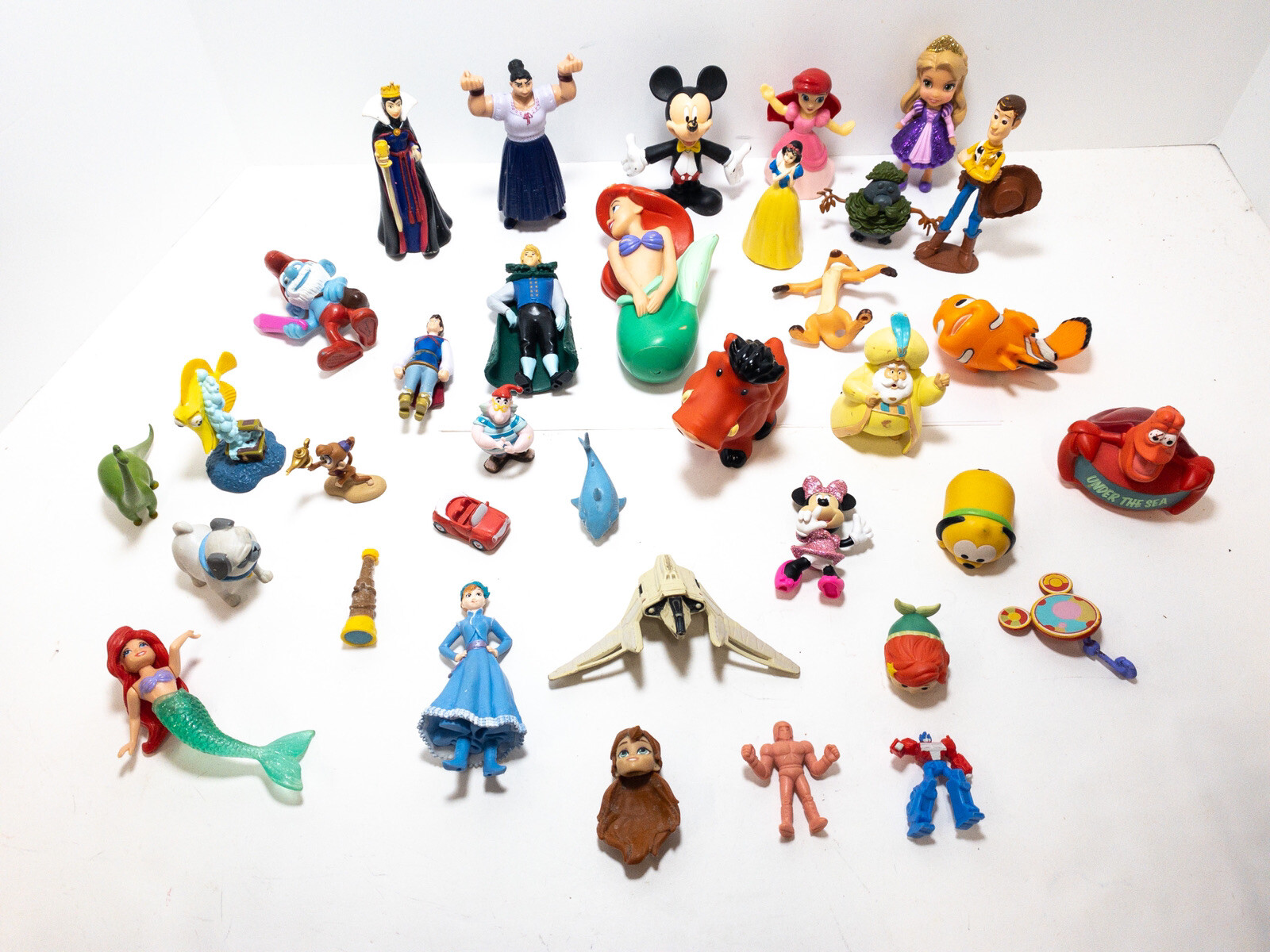 Huge Lot Of Disney Character Figures Figurines Cake Toppers | eBay