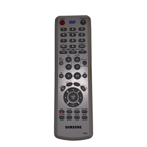 Samsung 00008X DVD VCR Remote Control OEM DVD-V4800 DVD-V8500 DVD-V8600 ...