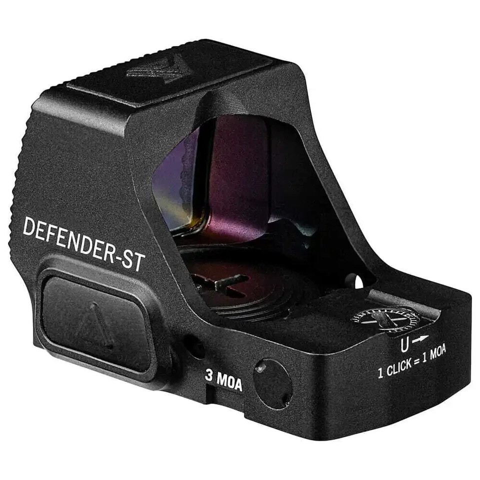 Vortex Defender ST Red Dot Sight 3 MOA Center Dot w/ Rail Mount, DFST ...