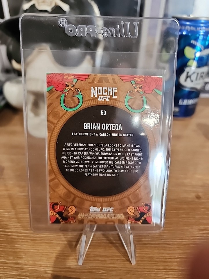2024 Topps UFC Noche Brian Ortega BASE | eBay Australia