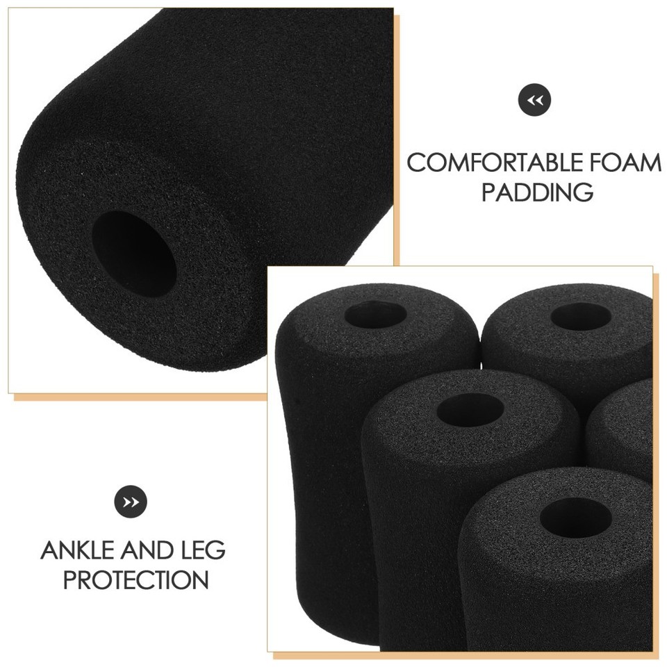 6 Pcs Anti Slip Pad for Leg Exercise Equipment Foam Cushion Pads | eBay ...
