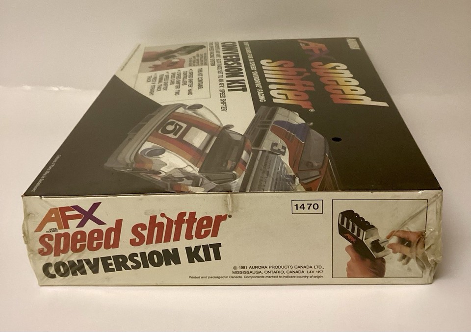 Aurora AFX HO Slot Car Speed Shifter 2 Cars/2 Controllers # 1470 ...