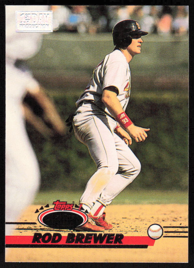 1993 Stadium Club 1ST DAY #527 Rod Brewer - FREE SHIPPING | eBay