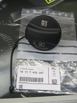 Mini Cooper F54 F55 F56 F57 F60 OEM Gas Cap Filler Cap 16117470341 ...