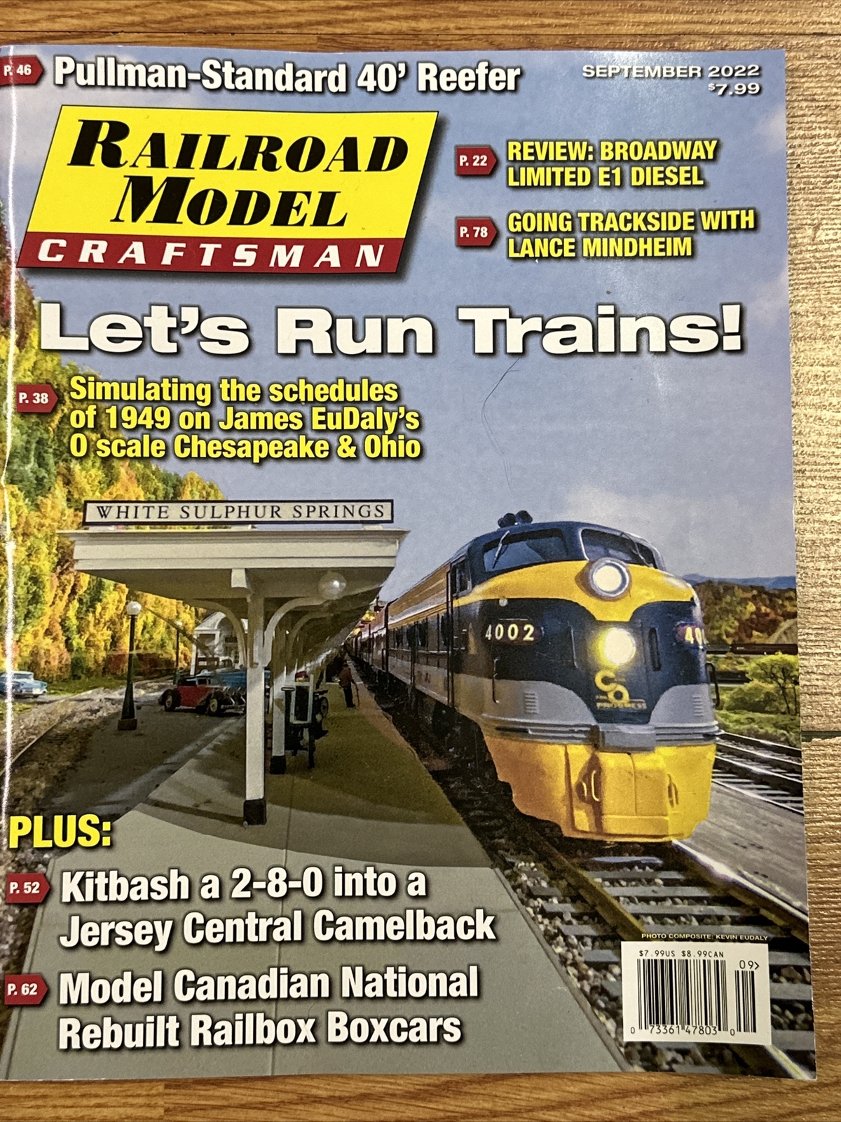Railroad Model Craftsman November 2018 Missouri Pacific ALCO Hh1000 for ...