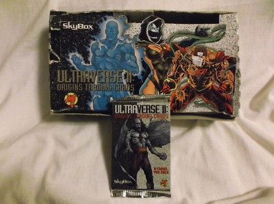 ULTRAVERSE II:ORIGINS TRADING CARD PACK(1994 SKYBOX) 8 CARDS/PACK ...