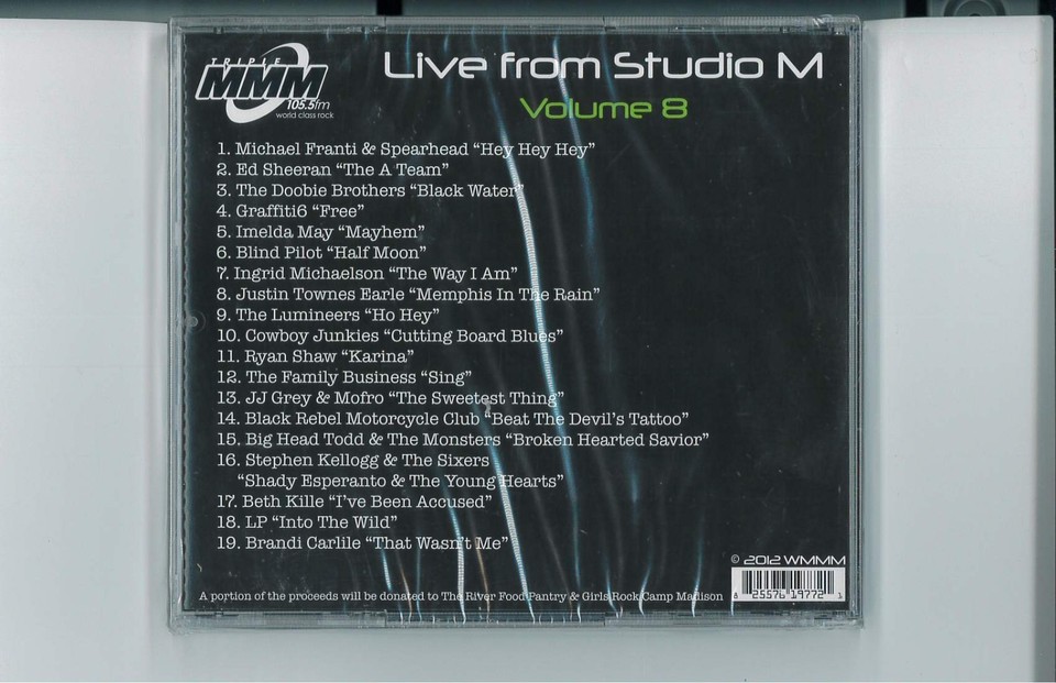 Live from Studio M Volume 8 Triple MMM 105.5FM World Class Rock Sampler ...