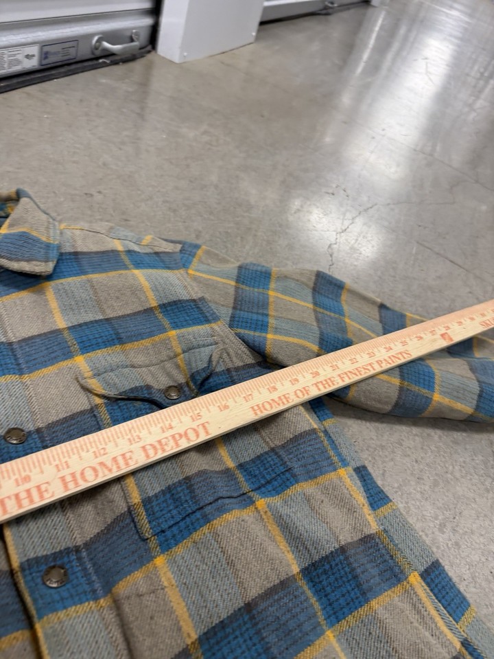 Filson Button Up Flannel Comfy Winter Rare Sweater | eBay