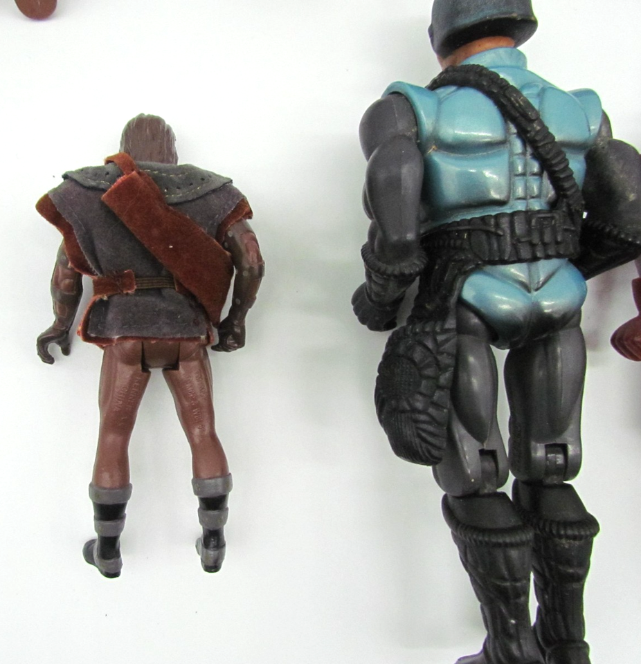 Vintage 1980s Action Figures Lot of 7 – Mixed Toy Lines Remco Kenner DC ...