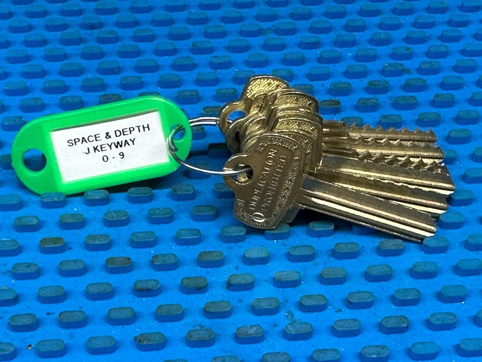 1 Best Interchangeable Core A2 Space & Depth Keys 7 Cut | eBay