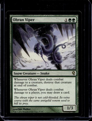 Ohran Viper 57 Rare Duel Decks: Jace vs. Vraska DDM MTG | eBay