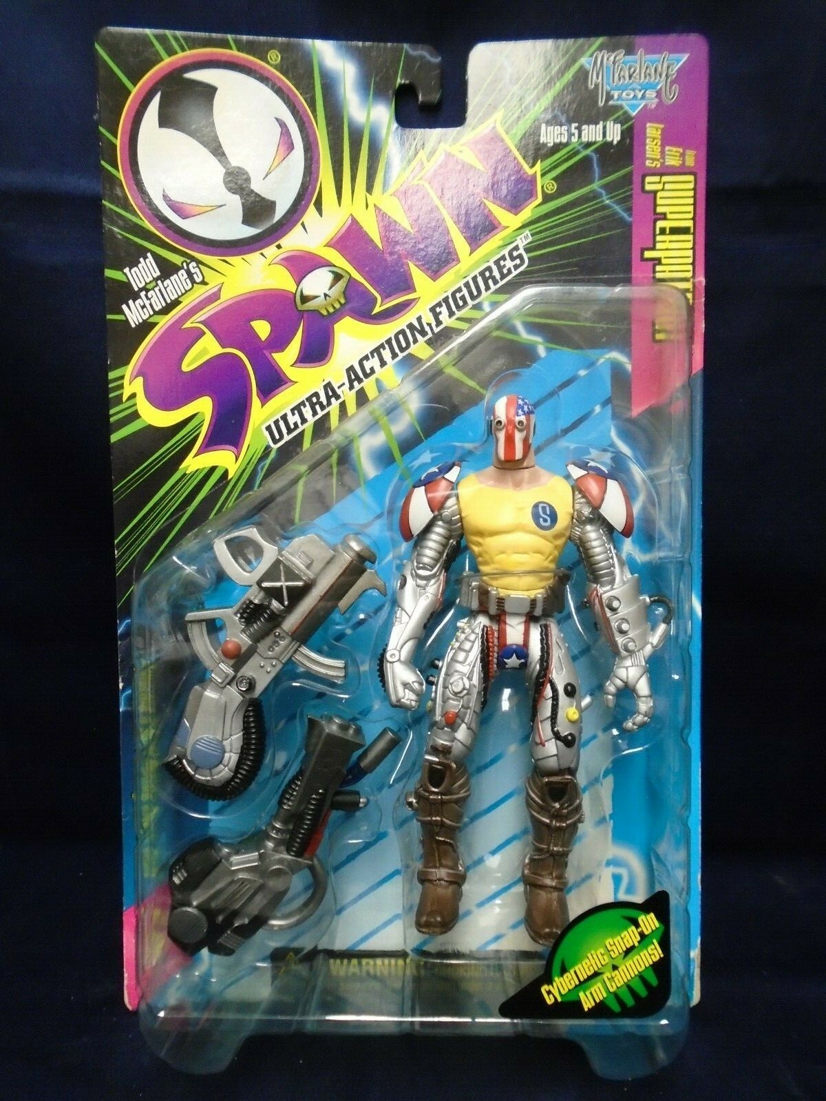 Todd McFarlane's Spawn Series 6 Super-Patriot Action Figure | eBay