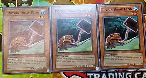 Yugioh- 3X Poison Draw Frog - Common - Unlimited - CRV-EN028 | eBay