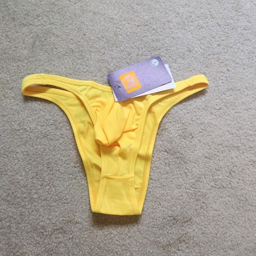 Daniel Alexander 610 Protrude Pouch Bikini Briefs Yellow Medium | eBay