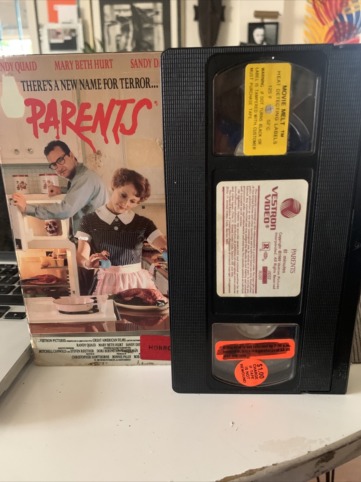 Parents (VHS, 1991) Horror Comedy Vestron Video Randy Quaid Avid Home ...
