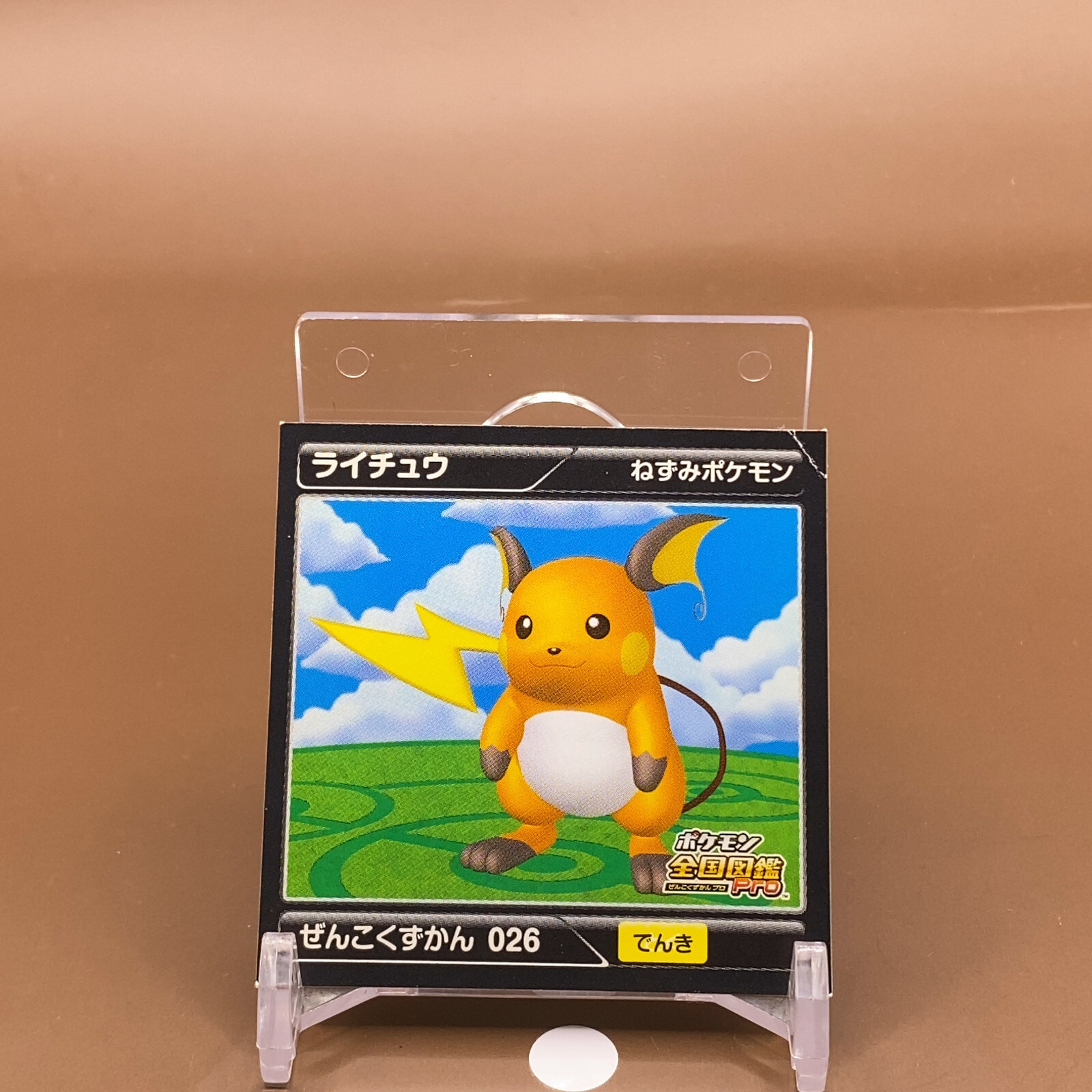 Raichu Seal Pokemon Stickers National Picture Book Japanese Nintendo ...