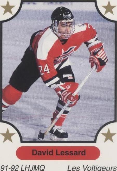 1991-92 7th Inning Sketch LHJMQ - David Lessard #288 (RC) for sale ...