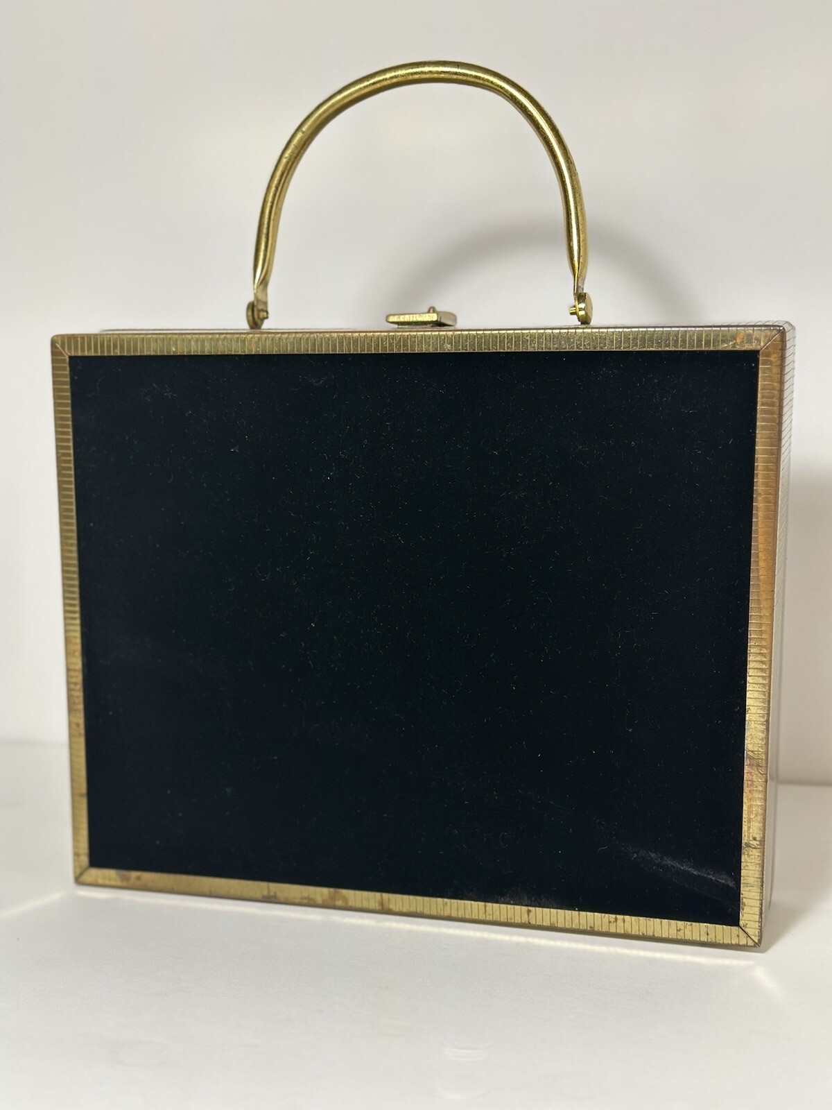 RARE Empress Metal Clutch Handbag - Gem