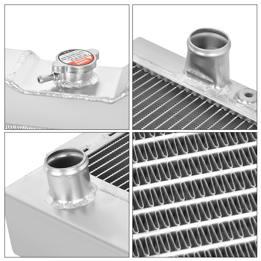 3 Rows Radiator for 65-66 Ford Mustang 63-65 Falcon Mercury Comet M/T ...