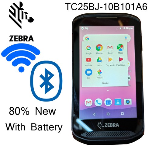 Zebra TC25BJ-10B101A6 Fast Bluetooth ＆ Wi-Fi The TC25 Rugged Smartphone ...