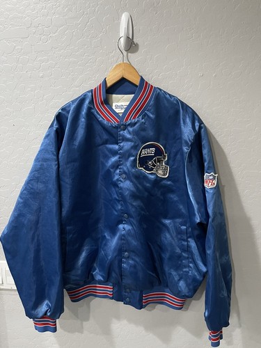 Vintage Chalk Line New York Giants Satin Jacket Size 2XL | eBay
