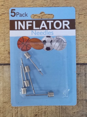 5ct Universal Sports Ball Inflatable Air Pump Inflation Needles | eBay