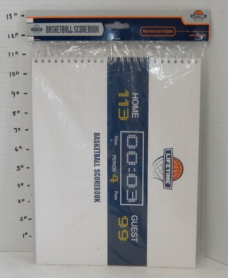 LifeTime Paper Basketball Scorebook Track up to 30 Games | eBay