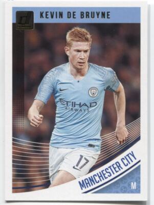 2018/19 Donruss Soccer KEVIN DE BRUYNE Base Card - MANCHESTER CITY ...