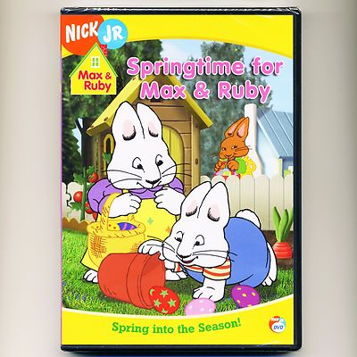 Springtime for Max & Ruby animated TV episodes, mint DVD Nick Jr. PBS ...