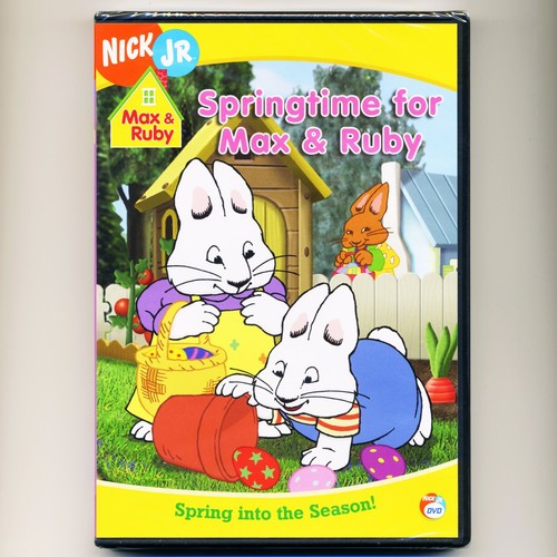 Springtime for Max & Ruby animated TV episodes, mint DVD Nick Jr. PBS ...