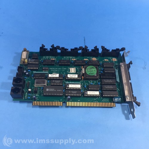 American MSI System 3-I/F Interface Card, Rev 2 USIP | eBay