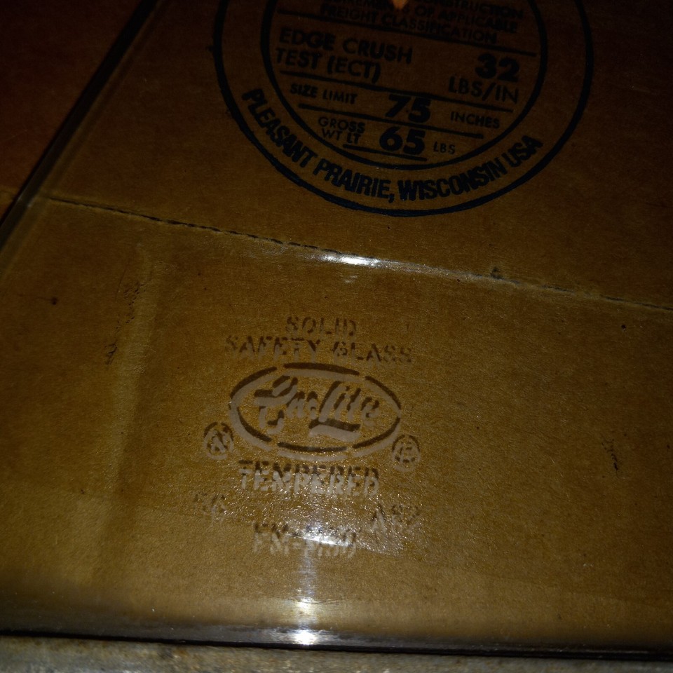 1964 1965 1966 FORD Mustang Coupe RH DOOR GLASS CARLITE CLEAR REALLY ...