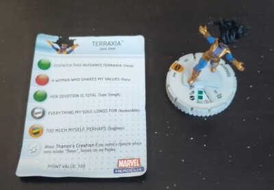 1x Heroclix - Infinity Gauntlet - #009 - Terraxia - Limited Edition ...