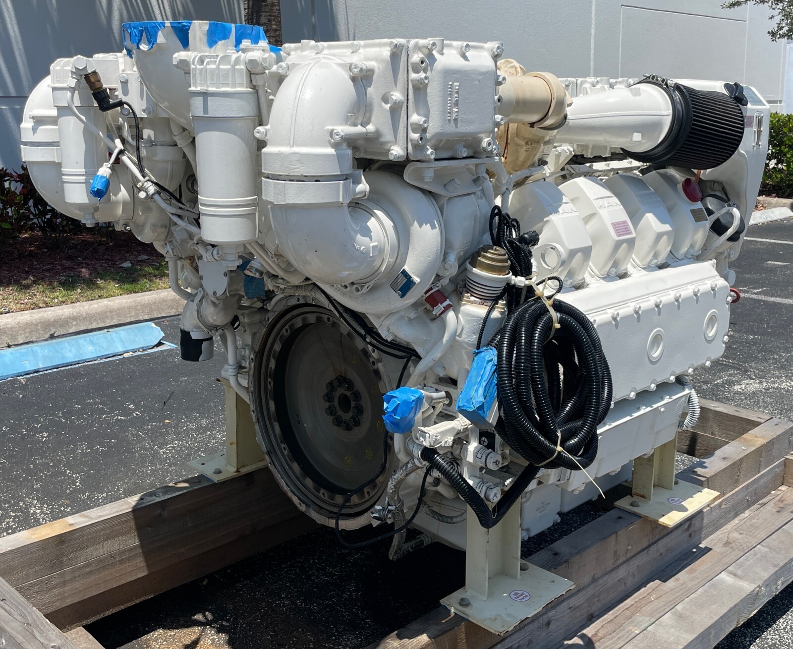 MAN D2868 LE436, Marine Diesel Engine, V-8 1200 HP @ 2300 RPM | eBay