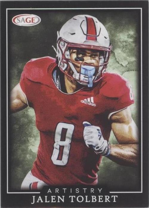 2022 SAGE Artistry - Jalen Tolbert #54 (RC) for sale online | eBay